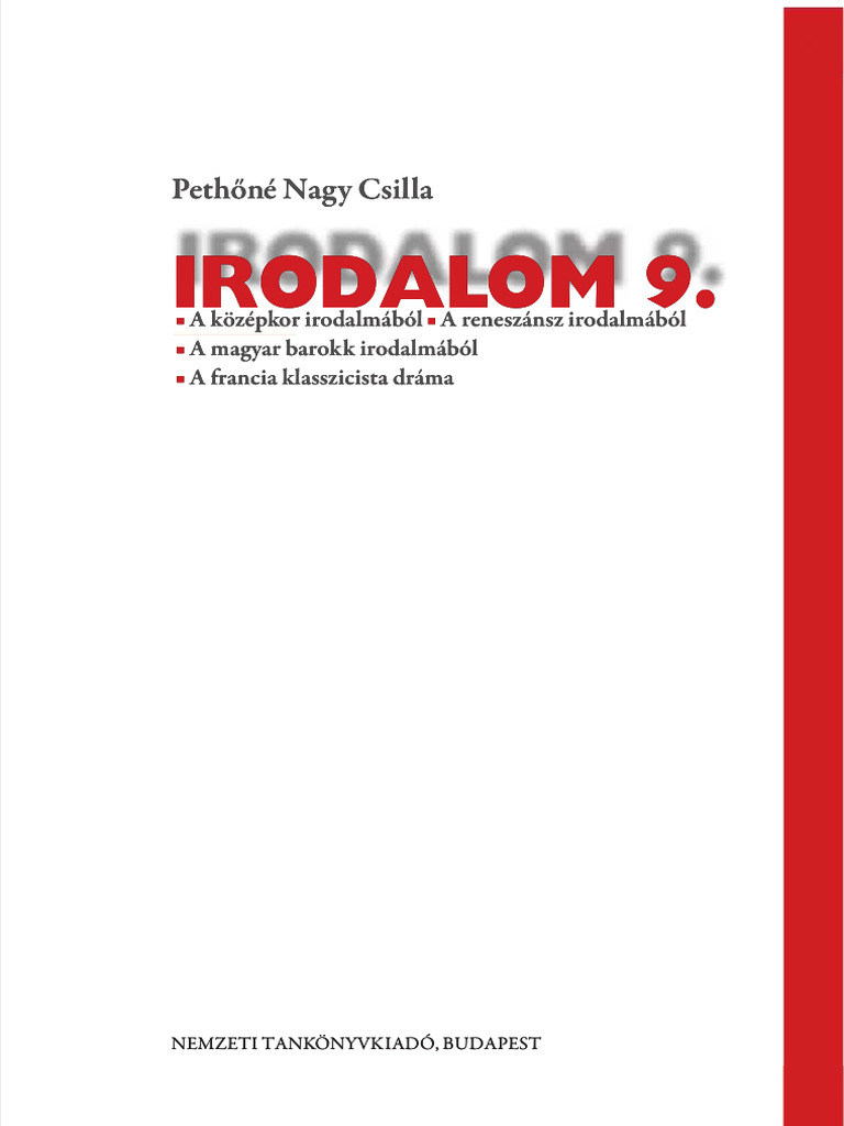 Petőné 9.irodalom 2. Kötet | PDF