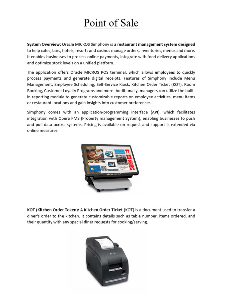 Point of Sale | PDF