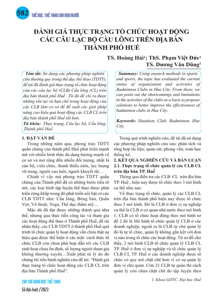 Bai Bao 1 Bai Bao Vien Khoa Hoc 2023 | PDF