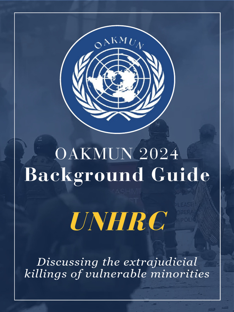 UNHRC Background Guide OAKMUN 2024 | PDF | Human Rights | International Criminal Court