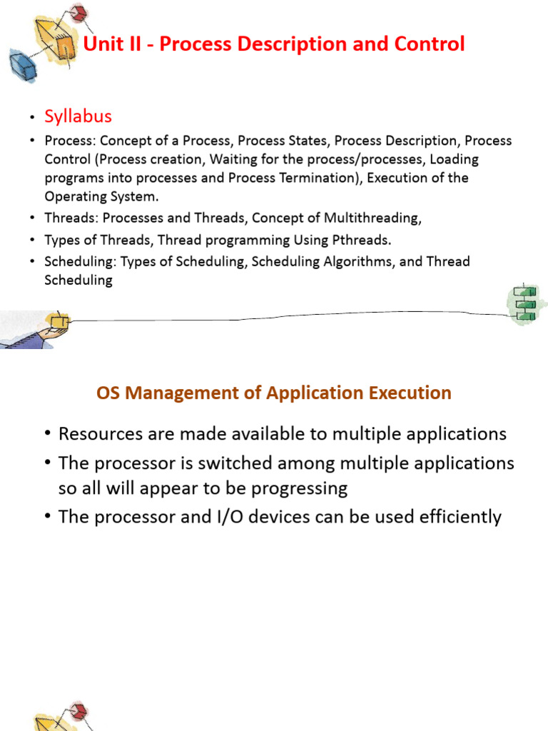 Unit 2 Presentation | PDF | Process (Computing) | Scheduling (Computing)