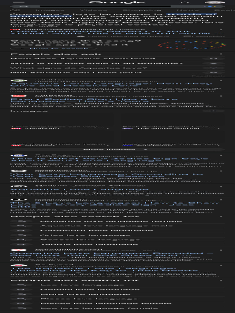 Aquarius Love Language - Google Search | PDF | Astrological Sign | Esoteric Cosmology