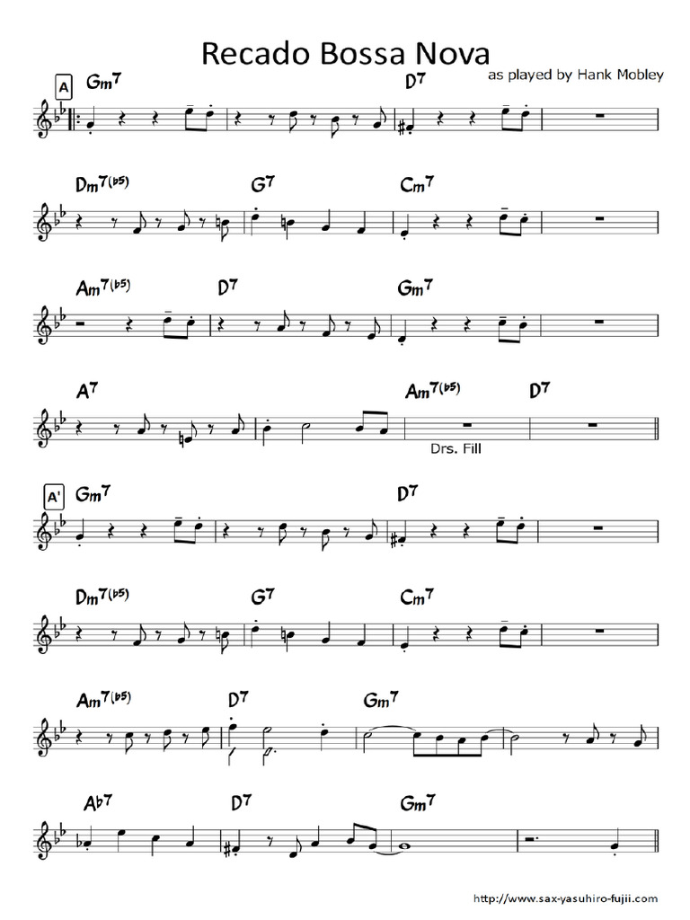 Recado Bossa Nova | PDF