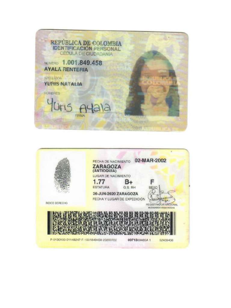 Cedula Natalia - Merged (2) 3-Páginas | PDF