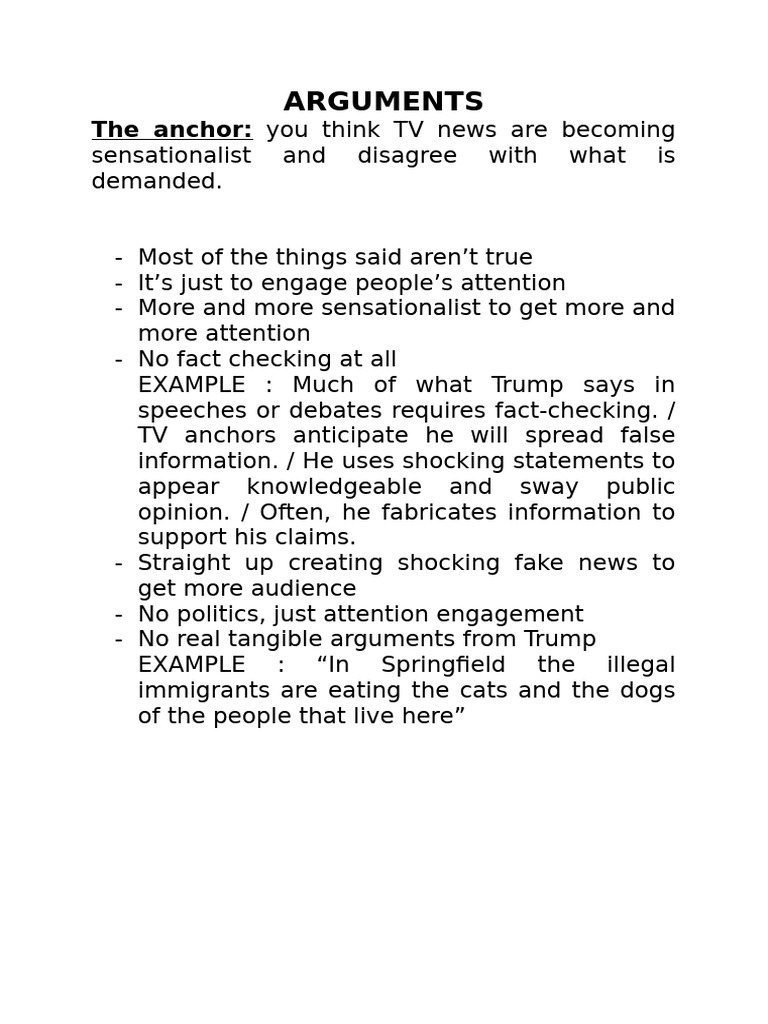 Arguments | PDF | Politics | Law