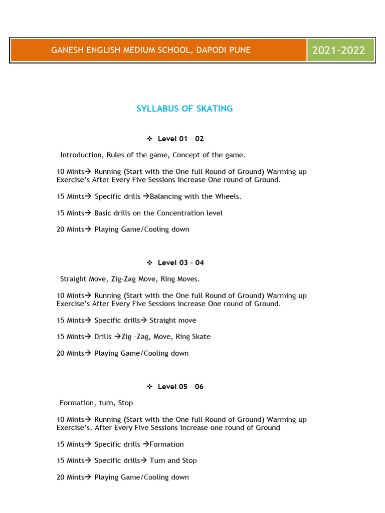 Skating | PDF | Skating | Figure Skating