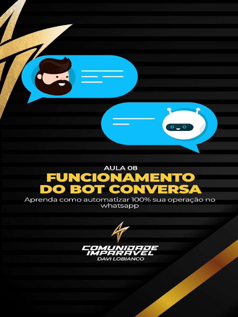 Aula 8 - Funcionamento Do Bot Conversa | PDF