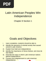 Latin American Revolutions Overview | PDF | Haiti | Latin America