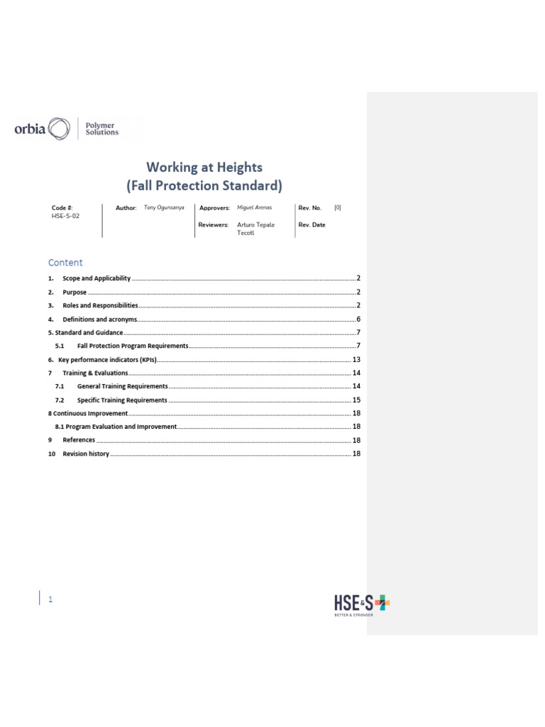 Working-at-Heights | PDF | Safety