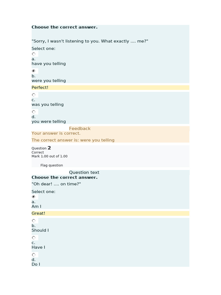 Exam Questions | PDF | Question