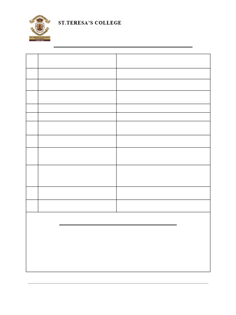 Medical Attendance Application Form | PDF