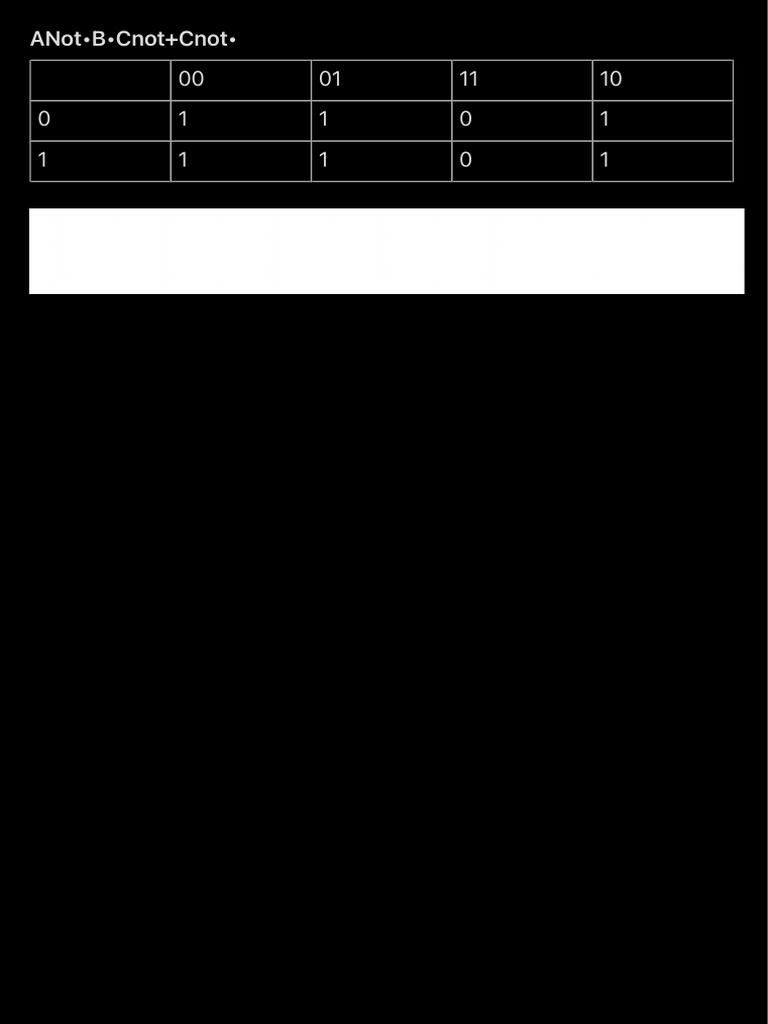 ANot - B - Cnot Cnot | PDF