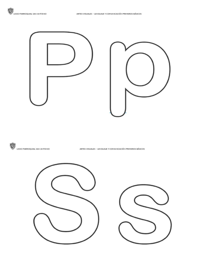 Letras P, S y T para Rellenar | PDF | Estudios de idiomas extranjeros