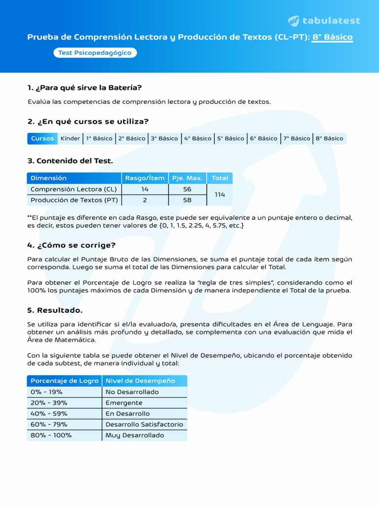 CLPT 8° Básico - PDF - 66c770d56312dc59bb90fe9b | PDF