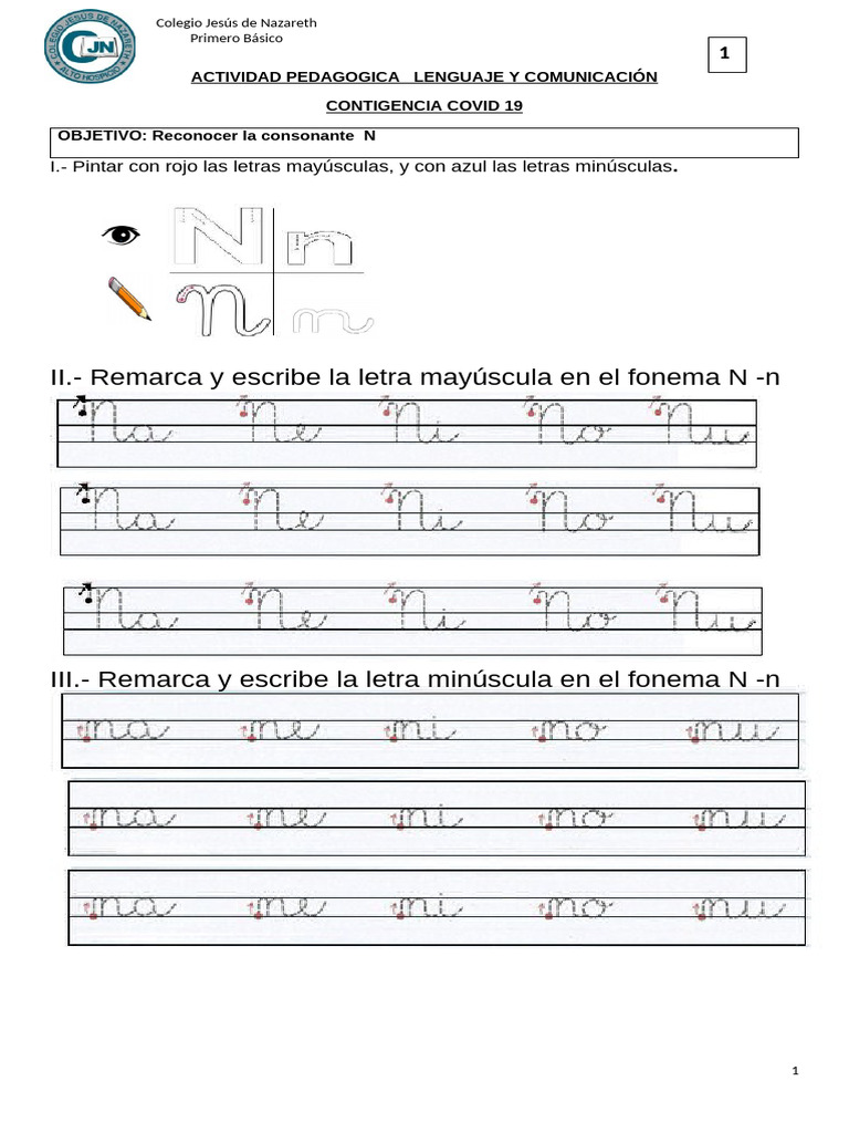 N Consonante | PDF | Lingüística | Escritura
