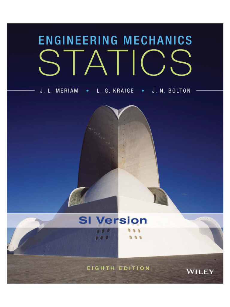 Engineering Mechanics Statics. 8th Ed. | PDF | Printing | Graphic Design