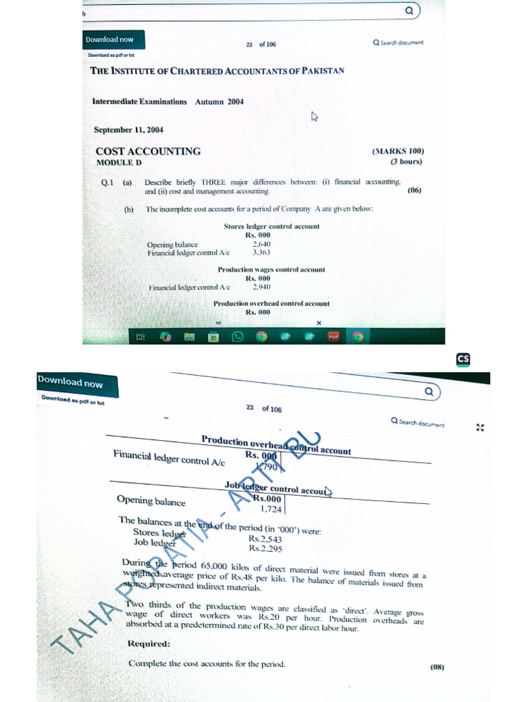 CMA Autumn 2004 | PDF