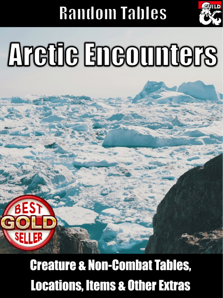 Arctic Encounter Tables for D&D 5E | PDF | Ice | Snow