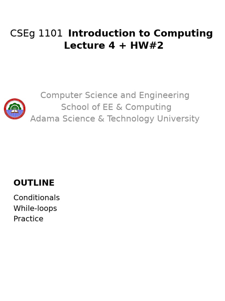 Lecture 4 | PDF | Technology & Engineering