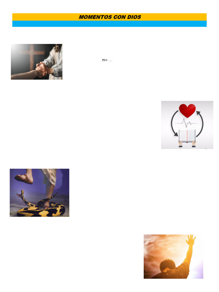 Devo. Abril Alumnos | PDF | Cristo (título) | Oración