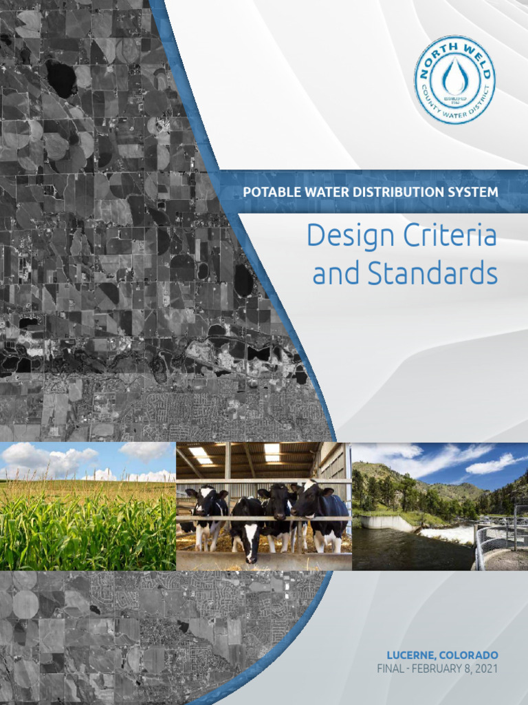 Potable Water - Design Criteria | PDF | Specification (Technical ...