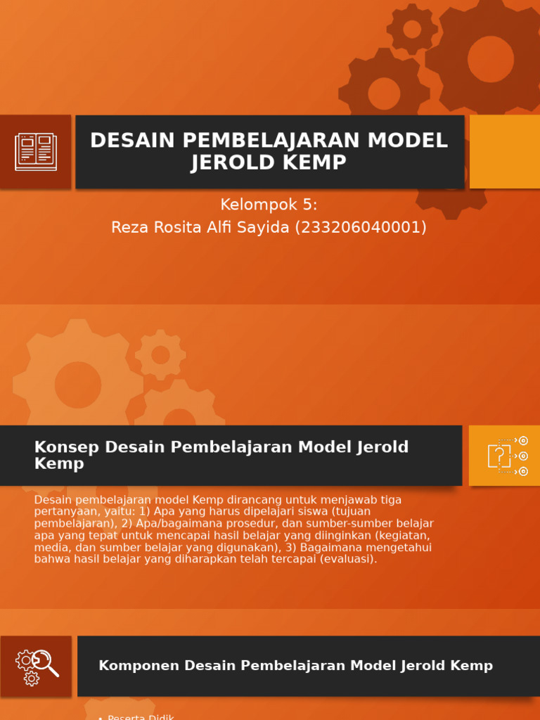 Desain Pembelajaran Kemp | PDF