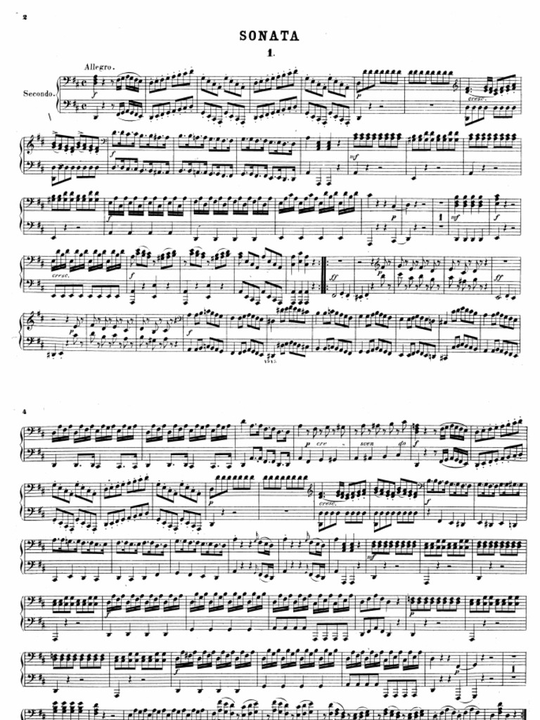 Mozart - Sonata K.381 | PDF