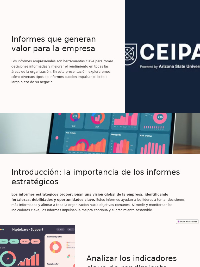 Informes Empresariales para el Éxito | PDF | Marketing | Gestión de ...