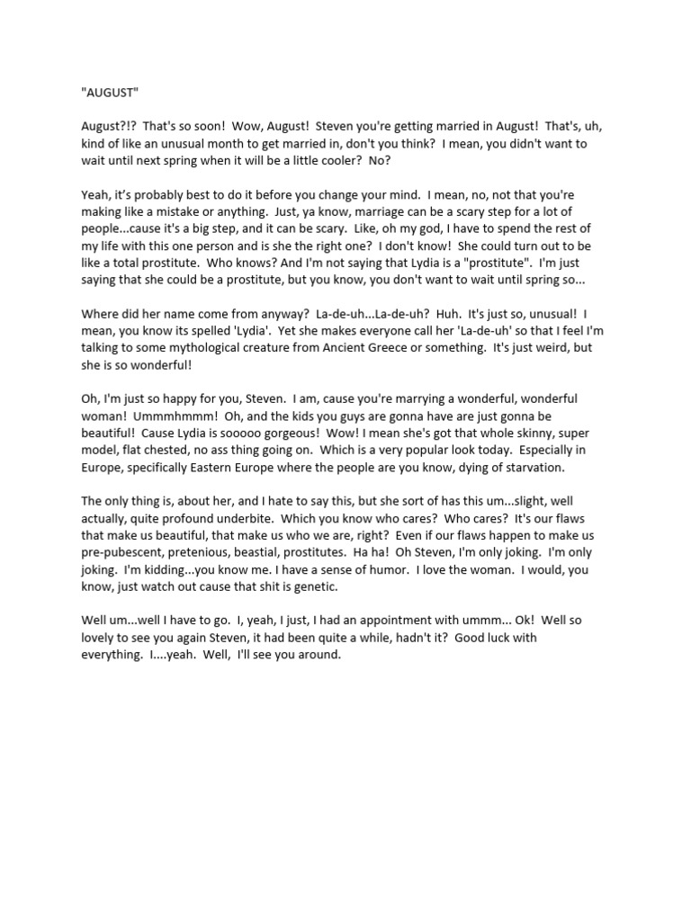 Funny Girl Monologue | PDF