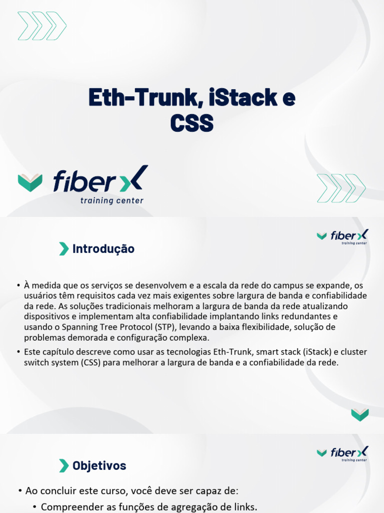 Mod 11 - Eth-Trunk, Istack e CSS | PDF | Rede de computadores ...