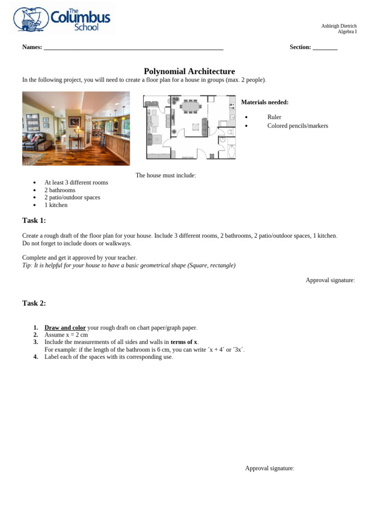 Polynomial Architecture | PDF | Area | Mathematics
