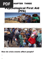 Psychological First Aid | PDF | Body Language | Caregiver