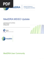 Meddra - Terminologies Coding | PDF | Medical Specialties | Health Sciences