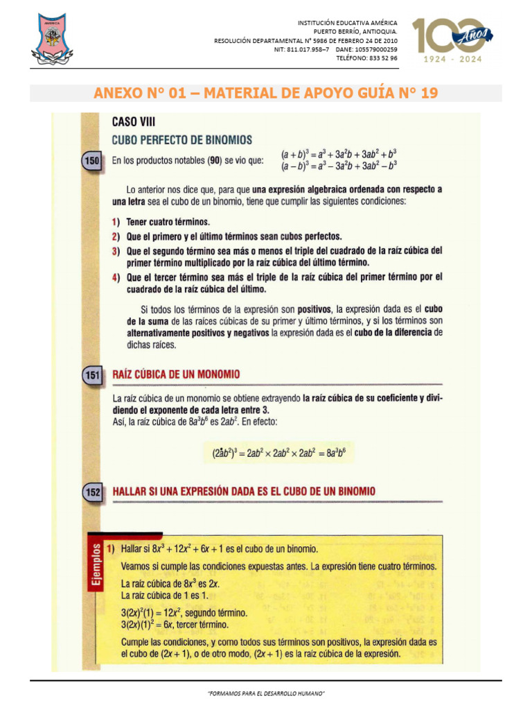 Anexo N°01 - Material Apoyo | PDF