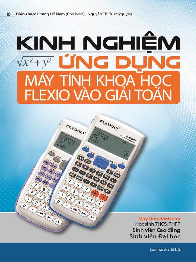 Kinh Nghiem Ung Dung May Tinh Khoa Hoc Flexio Vao Giai Toan | PDF