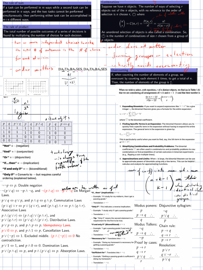 Counting Techniques | PDF Counting Techniques | PDF