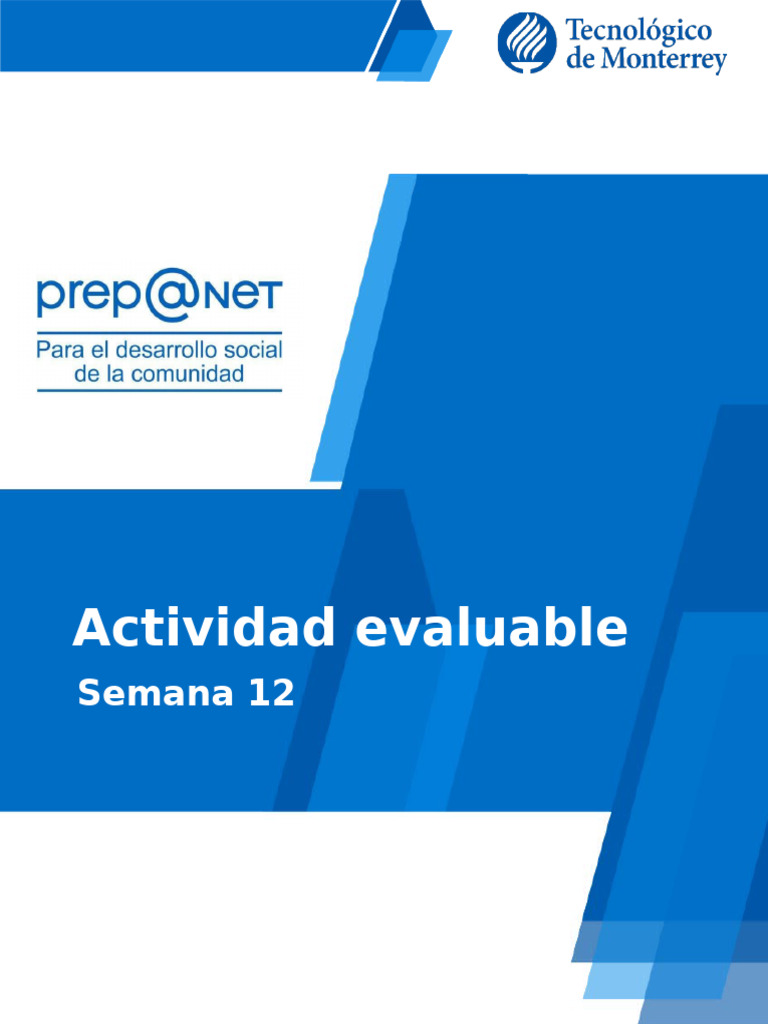 s12 Actividad Evaluable | PDF