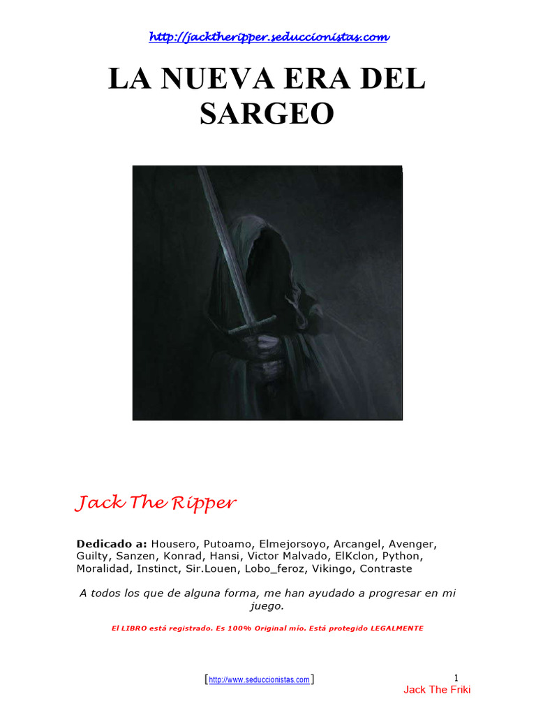 Jack The Ripper - La Nueva Era Del Sargeo | PDF | Felicidad | Sicología