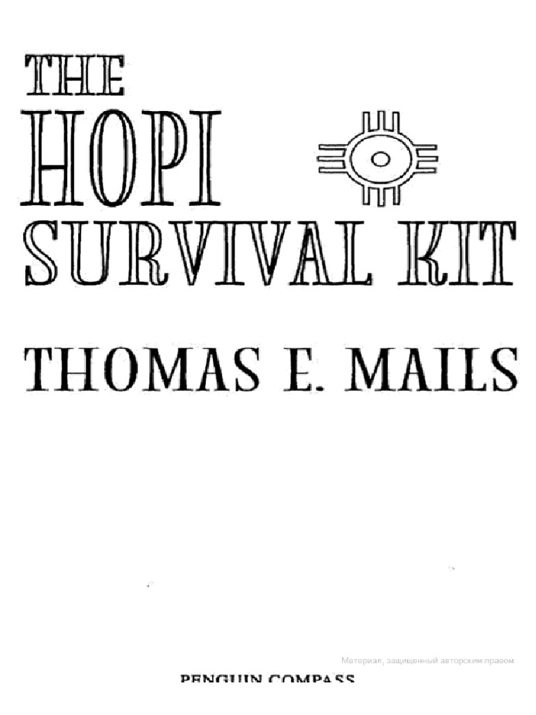 The Hopi Survival Kit - The Prophecies, Instructions and ... | PDF