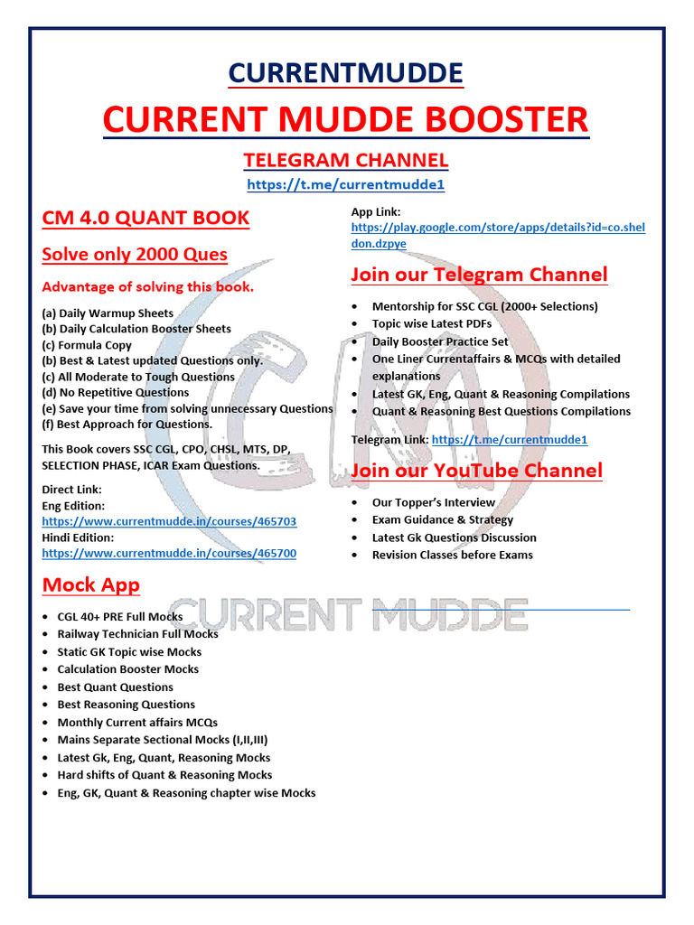 CMB 1 For CGL 24 by Currentmudde | PDF | Periodic Table | Chemical Elements