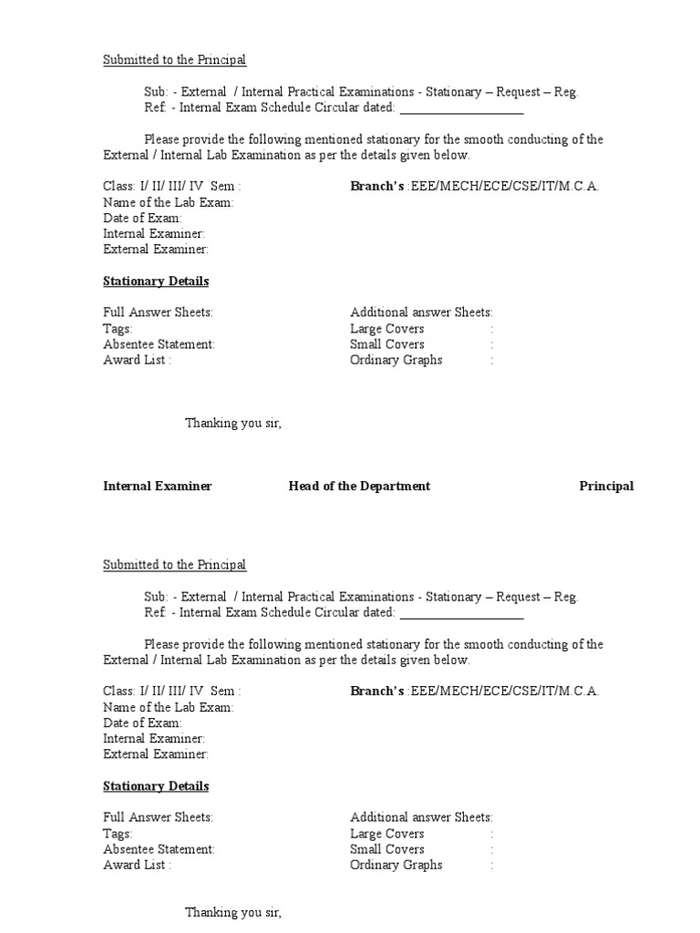Lab INdent Form | PDF | Tests | Evaluation Methods
