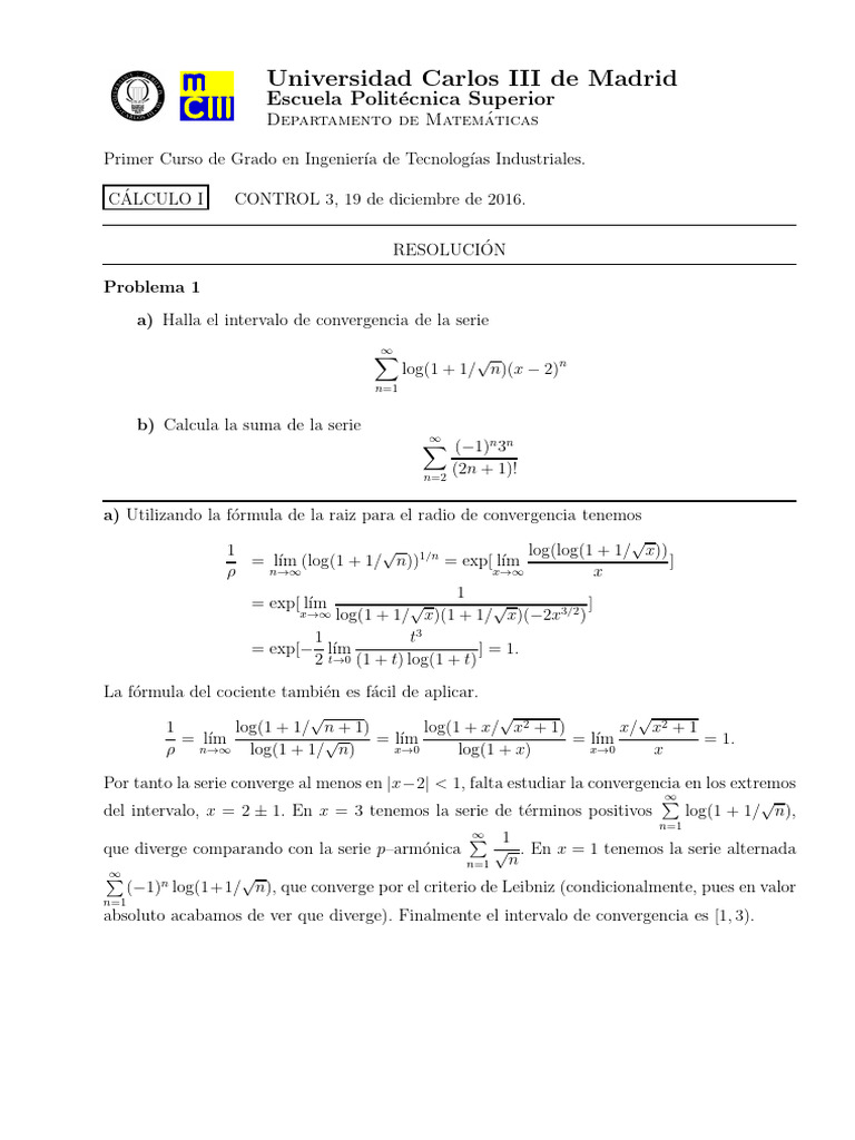 Cálculo de series e integrales avanzadas | PDF | Matemáticas | Análisis ...