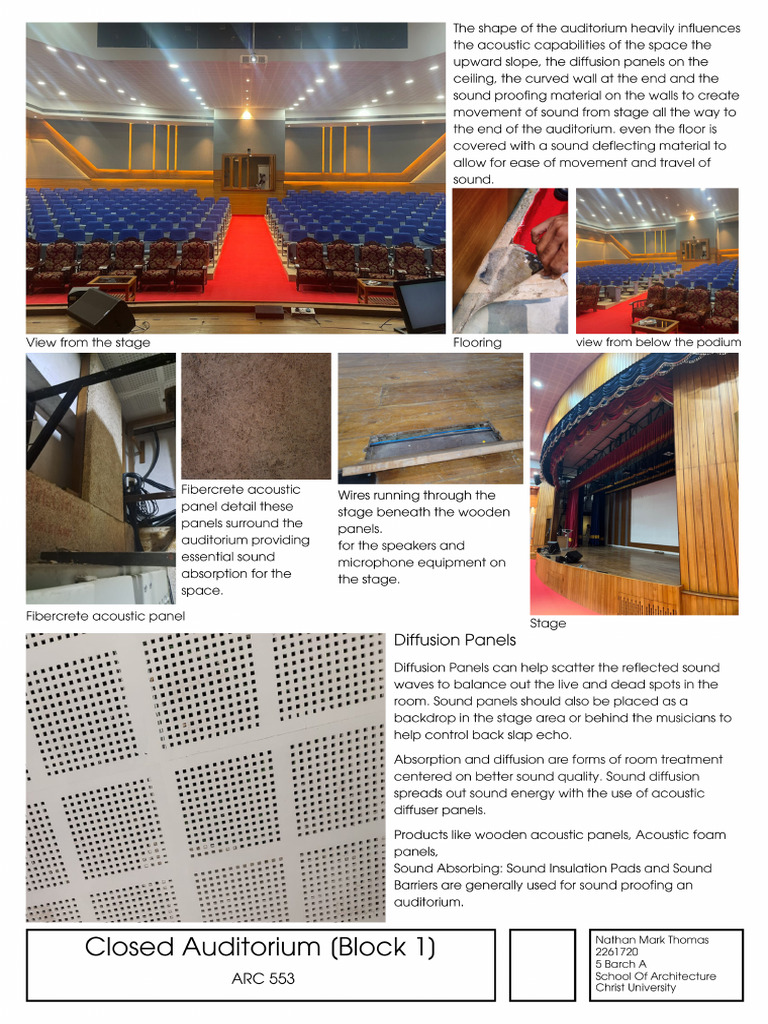 Closed Auditorium Case Study | PDF