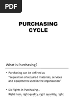 Purchase Audit Checklist | PDF | Audit | Business Economics