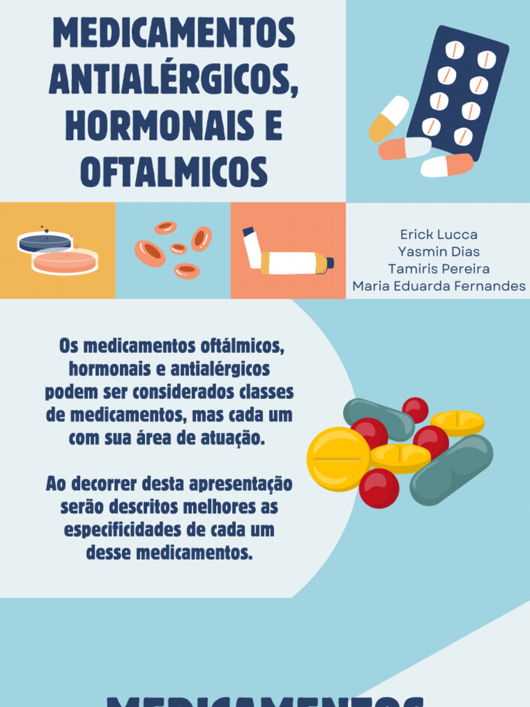 Famacologia Erick, Yasmin, Duda e Tamiris | PDF