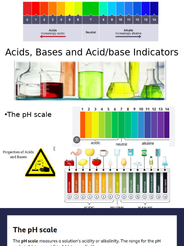 Powerpoint Acids and Bases | PDF | Acid | Sodium Hydroxide