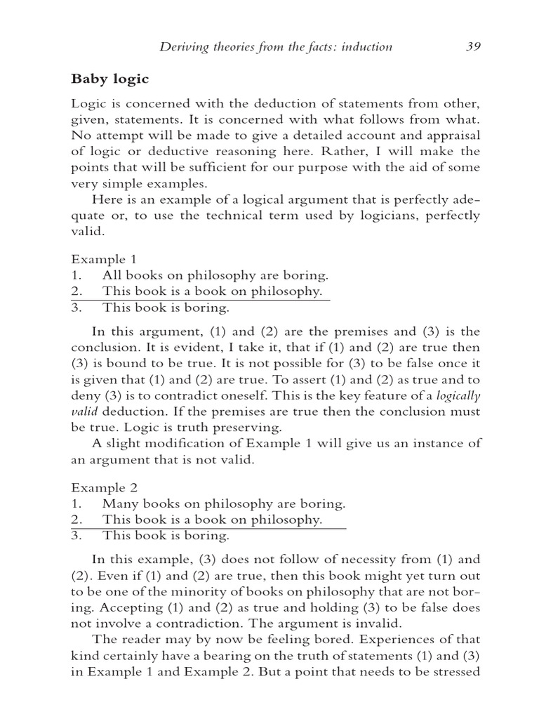 What is Science | PDF | Argument | Logic