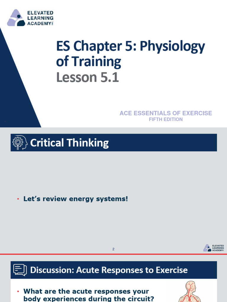 Getting People Moving ACE ESSENTIALS of | PDF | Heart | Heart Rate