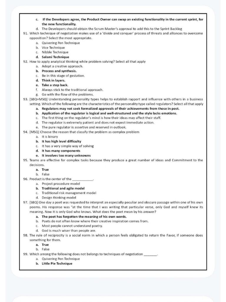 Business Skill Track 2 Tcs | PDF