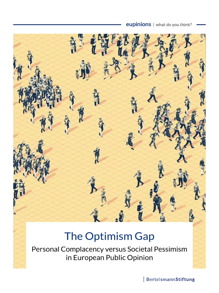 Optimism Gap in European Public Opinion | PDF | Optimism | Pessimism